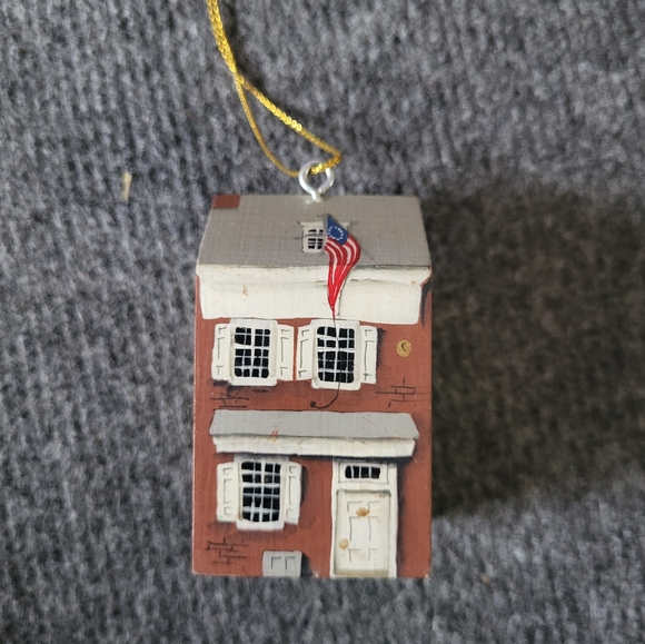 RACHAEL A PEDEN | Holiday | Rachael Peden Wooden House Ornament Betty ...